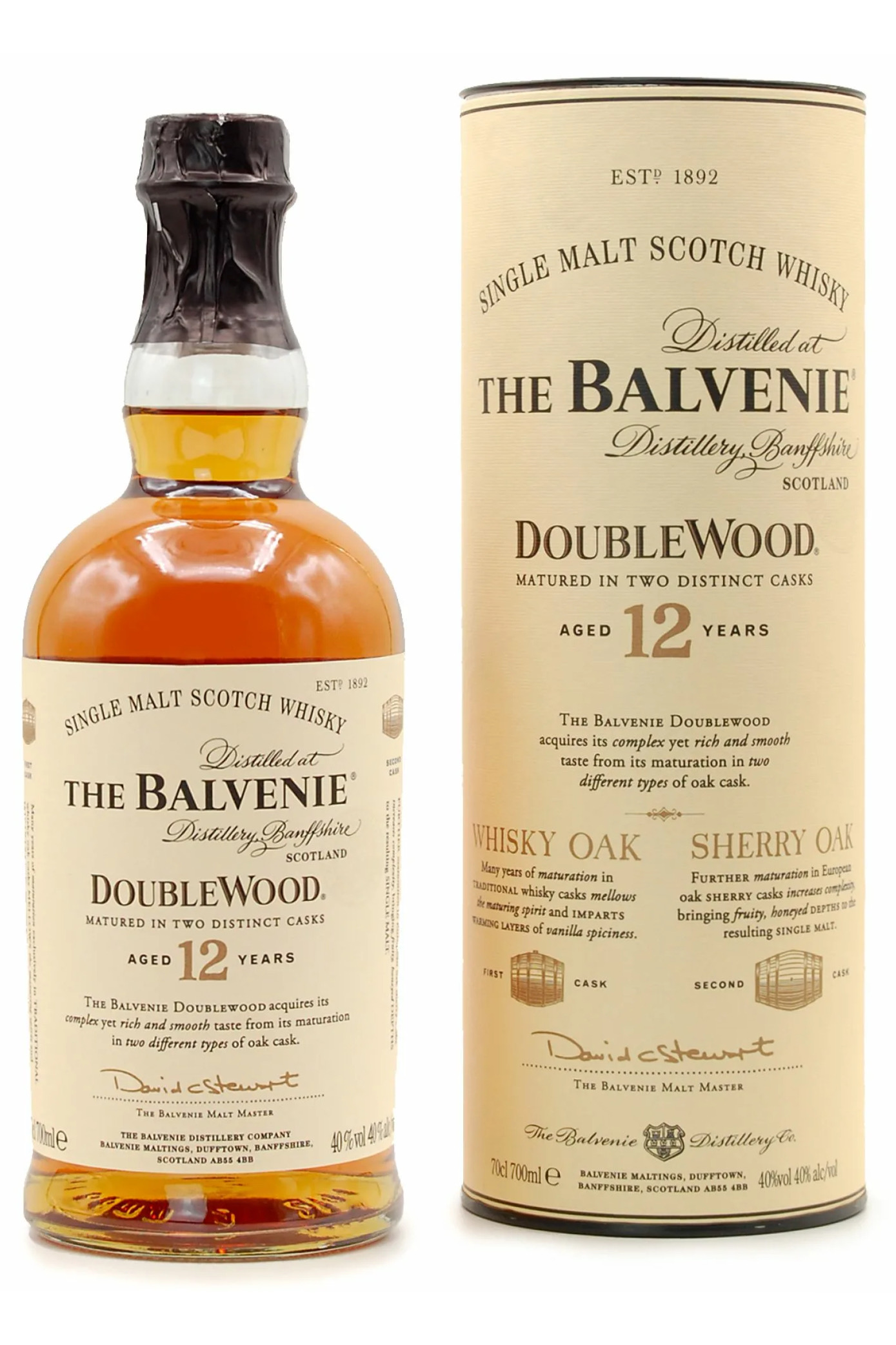 Виски - Балвени Даблвууд 12 летней выдержки (Balvenie Doublewood 12 ...