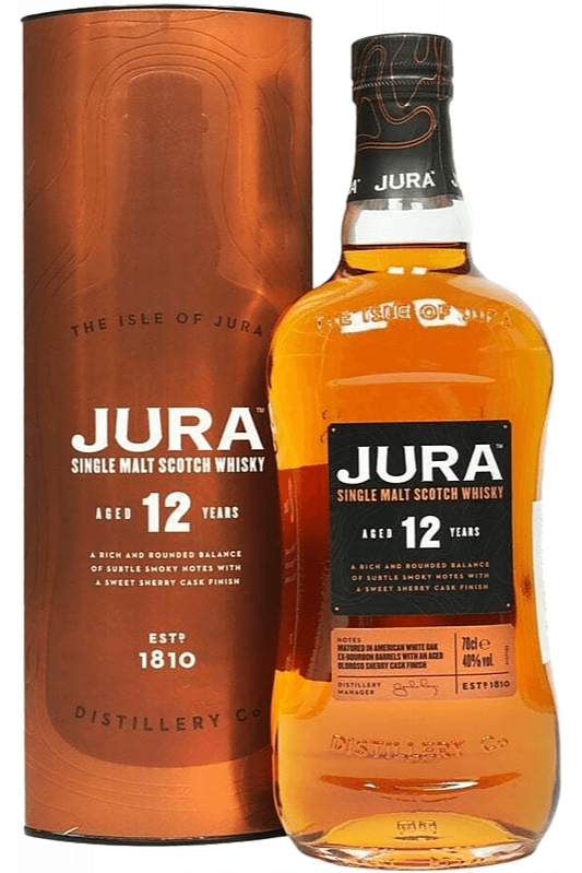 Виски - Джура 12 летней выдержки (Jura 12 years old) - Алкостайл
